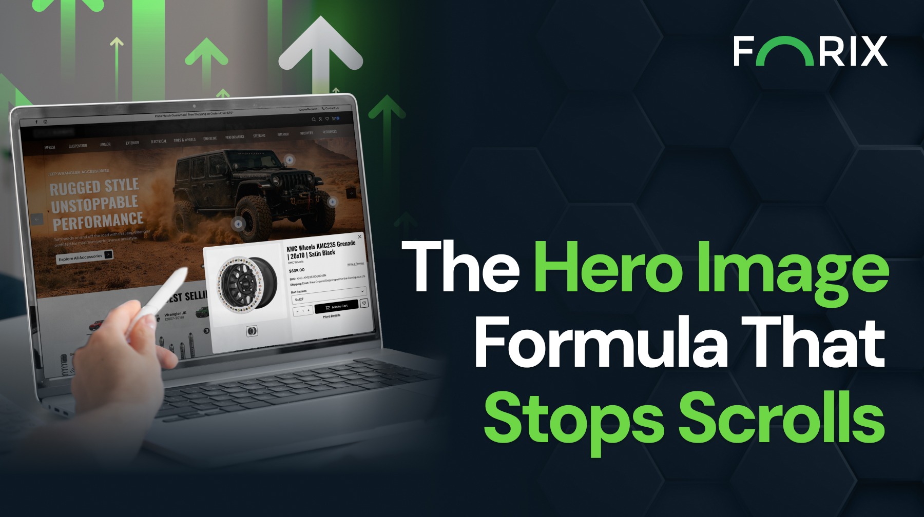 The Hero Image Formula That Stops Scrolls on Shopify Stores